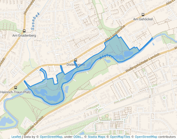 Teetzpark in Hamburg | Map and Routes
