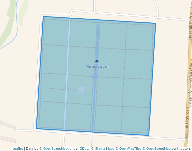 Memla garden in Darvazehgêy | Map and Routes