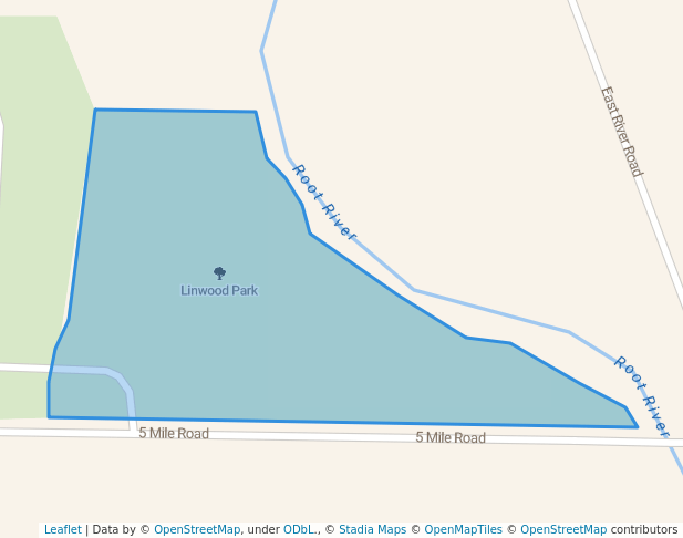 Linwood Park in Caledonia | Map and Routes