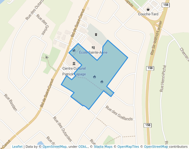 Parc Gingras in Mirabel | Map and Routes