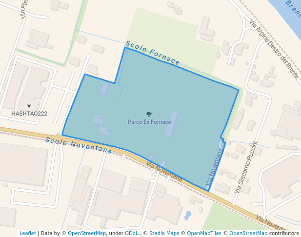 Parco Ex Fornace in Noventana | Map and Routes