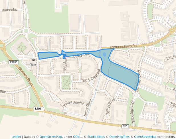 Belfry Greens in Dublin | Map and Routes