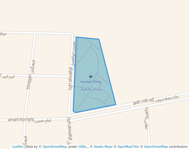 بوستان فرهنگ in Shush | Map and Routes