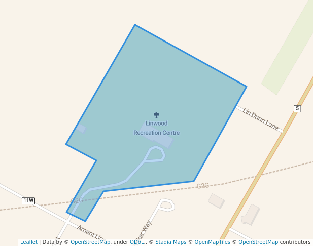 Linwood Recreation Centre in Linwood | Map and Routes