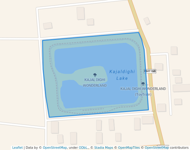 KAJAL DIGHI WONDERLAND in Digha | Map and Routes