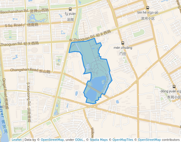 Yulong Park in Ma An Shan Shi | Map and Routes