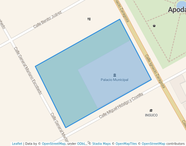 General juan mendez Arcs in Ciudad Apodaca | Map and Routes