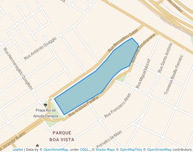 Bosque Elizeu Victor Fornetti in Bauru | Map and Routes