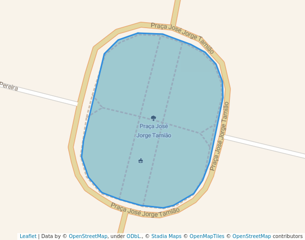 Praça José Jorge Tamião in Bauru | Map and Routes