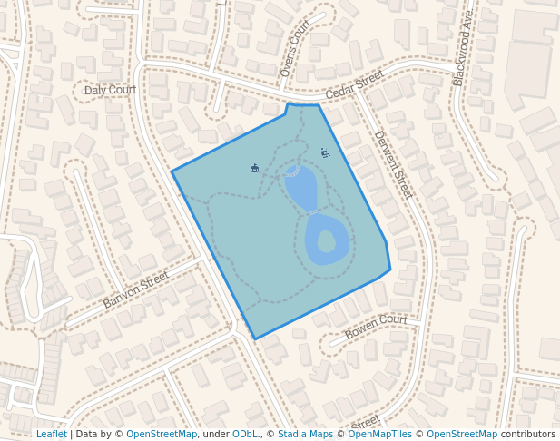 Mentone Racecourse Reserve in Mentone | Map and Routes