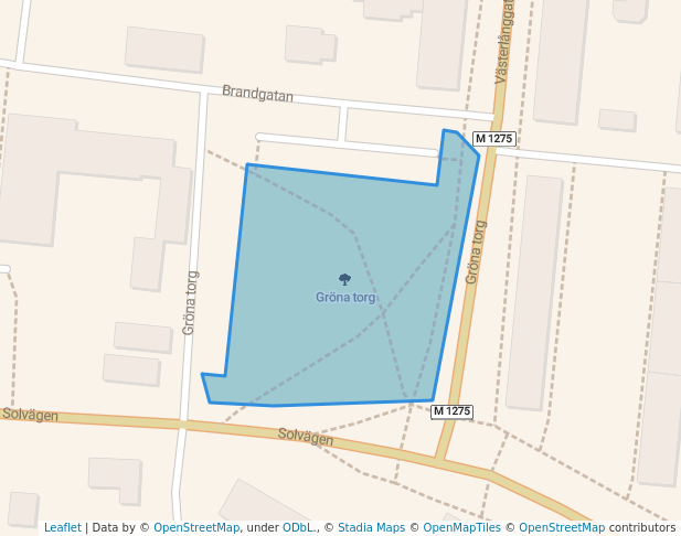 Gröna torg in Eslöv | Map and Routes