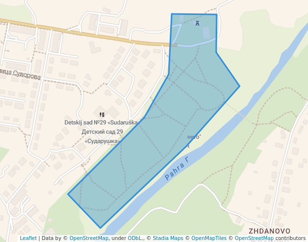 Усадебный парк "Плещеево" in Podolsk | Map and Routes