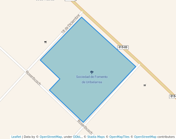 Sociedad de Fomento de Uribelarrea in Uribelarrea | Map and Routes