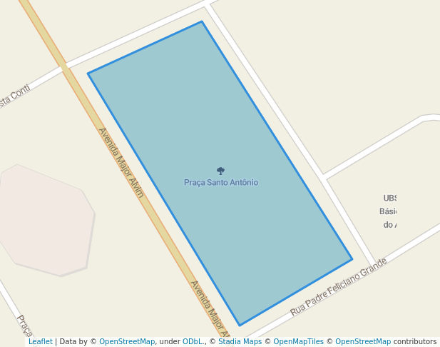 Praça Santo Antônio in Atibaia | Map and Routes