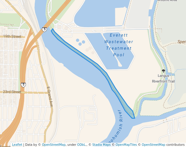 Langus Riverfront Trail in Everett | Map and Routes