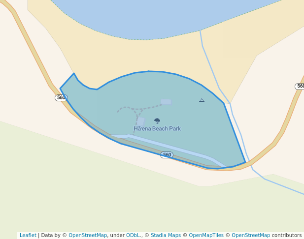 Haena Beach Park in Kilauea | Map and Routes