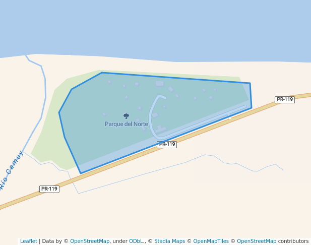 Parque del Norte in Hatillo | Map and Routes