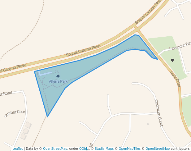 Alterra Park in Chino Hills | Map and Routes