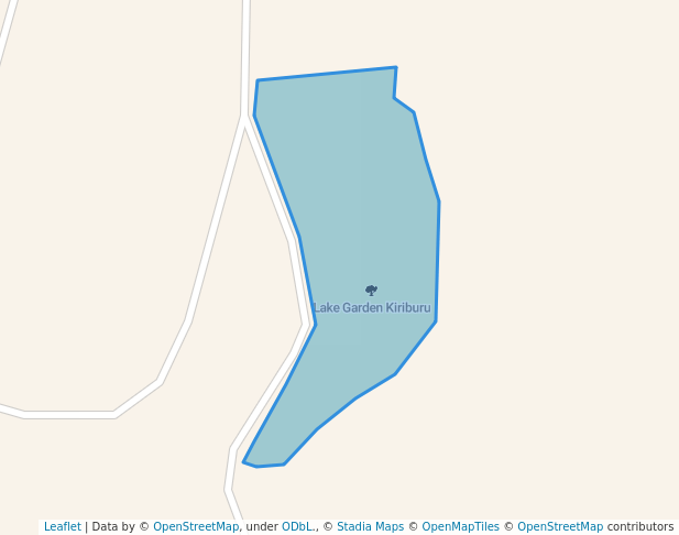 Lake Garden Kiriburu in Kiriburu | Map and Routes