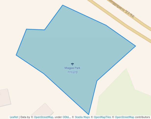 Magpie Park in Uiwang-si | Map and Routes