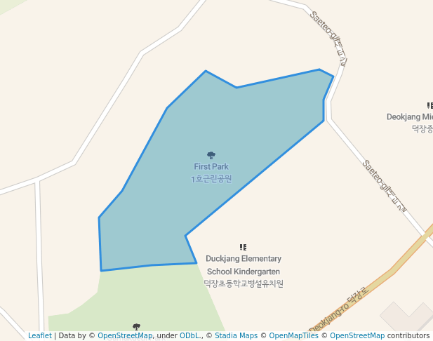 First Park in Uiwang-si | Map and Routes