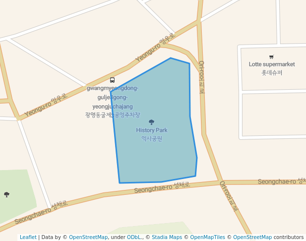History Park in Gwangmyeong-si | Map and Routes