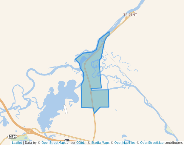 Missouri River Headwaters State Park in Three Forks | Map and Routes