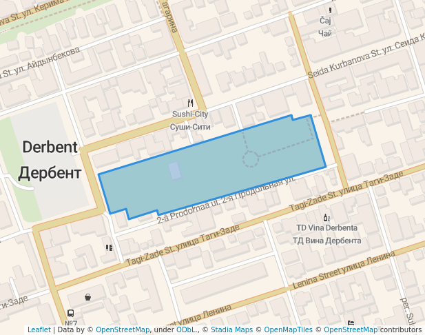 Парк Свободы in Derbent | Map and Routes