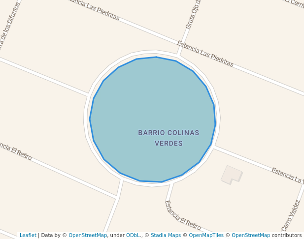 Parque Colinas Verdes in Barrio Colinas Verdes | Map and Routes