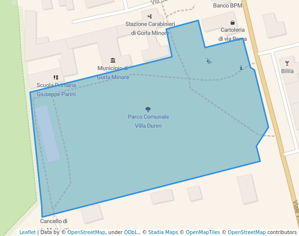 Parco Comunale Villa Durini in Gorla Minore | Map and Routes