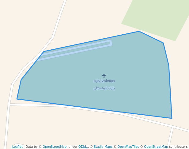 پارک کوهستان in Sedeh-ye Lenjan | Map and Routes