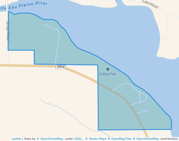 DuBay Park in Junction City | Map and Routes