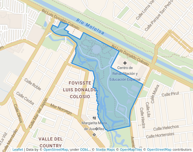 Parque Metropolitano in Tepic | Map and Routes