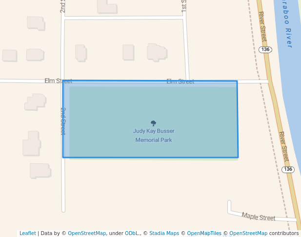 Judy Kay Busser Memorial Park in Rock Springs | Map and Routes