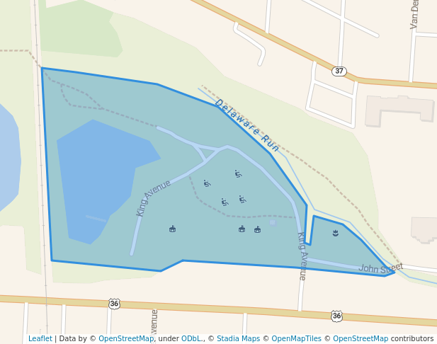 Blue Limestone Park in Delaware | Map and Routes