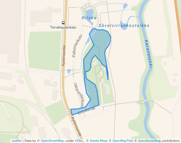 Keravan kartanon puisto in Kerava | Map and Routes