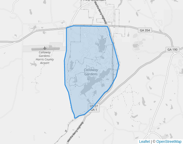 Callaway Gardens Ga Map | Fasci Garden