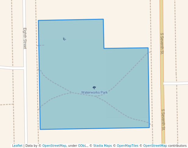 Waterworks Park in Ann Arbor | Map and Routes