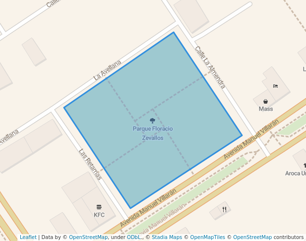 Parque Floracio Zevallos in Surquillo | Map and Routes