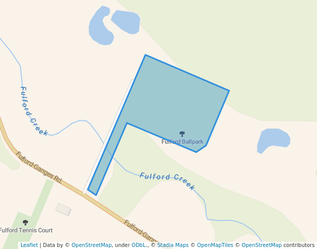 Fulford Ballpark in Fulford Harbour | Map and Routes