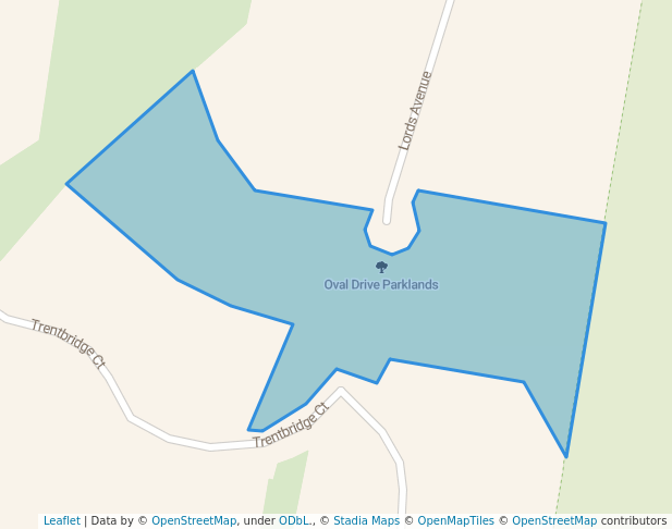 Oval Drive Parklands in Mount Nathan | Map and Routes