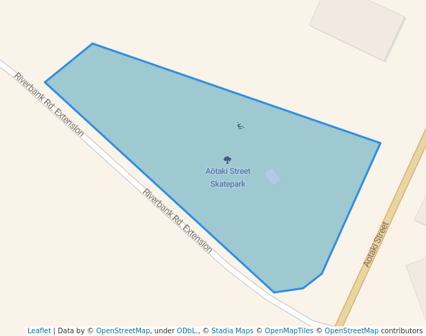 Aōtaki Street Skatepark in Ōtaki | Map and Routes