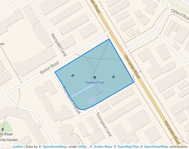 Cleland Park in Artarmon | Map and Routes