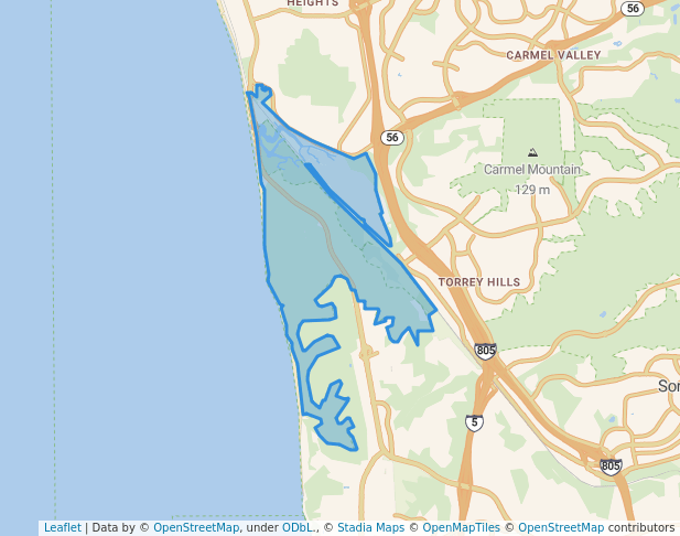 Torrey Pines State Natural Reserve in San Diego | Map and Routes