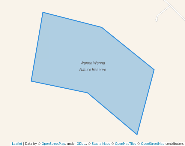 Wanna Wanna Nature Reserve in Carwoola | Map and Routes