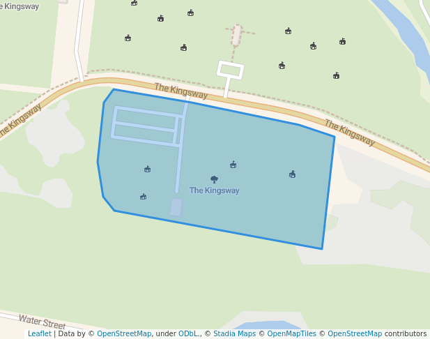 The Kingsway in Werrington | Map and Routes