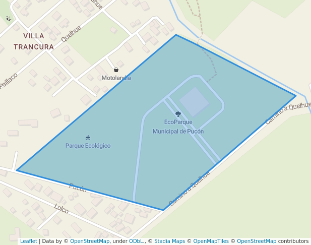 EcoParque Municipal de Pucón in Pucon | Map and Routes