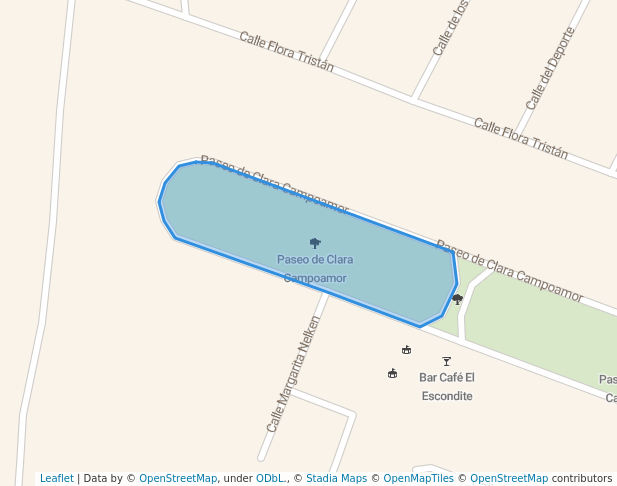 Paseo de Clara Campoamor in Alcalá de Guadaíra | Map and Routes