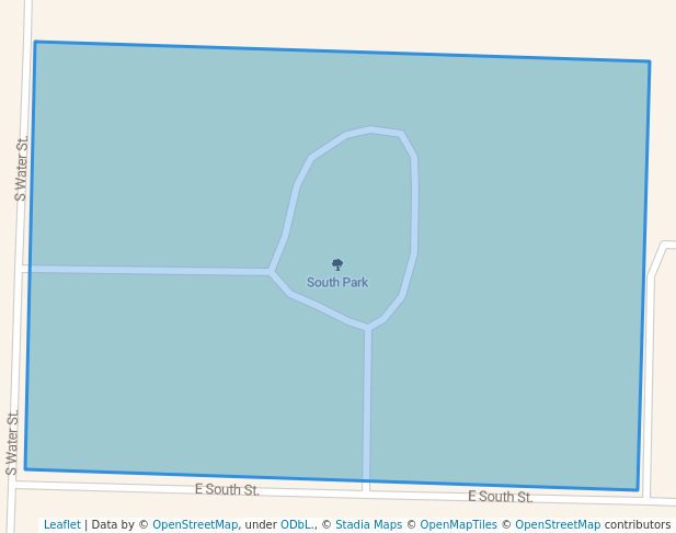 South Park in Seymour | Map and Routes