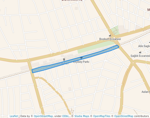 Elçibey Parkı in Ceyhan | Map and Routes